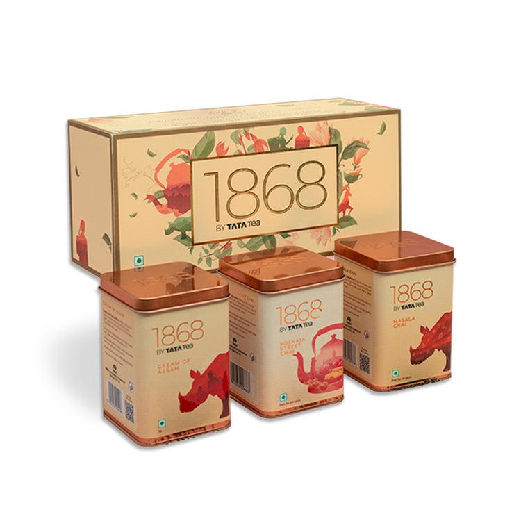 Buy Premium Tea Gift Sets Online in India | 1868 by Tata Tea