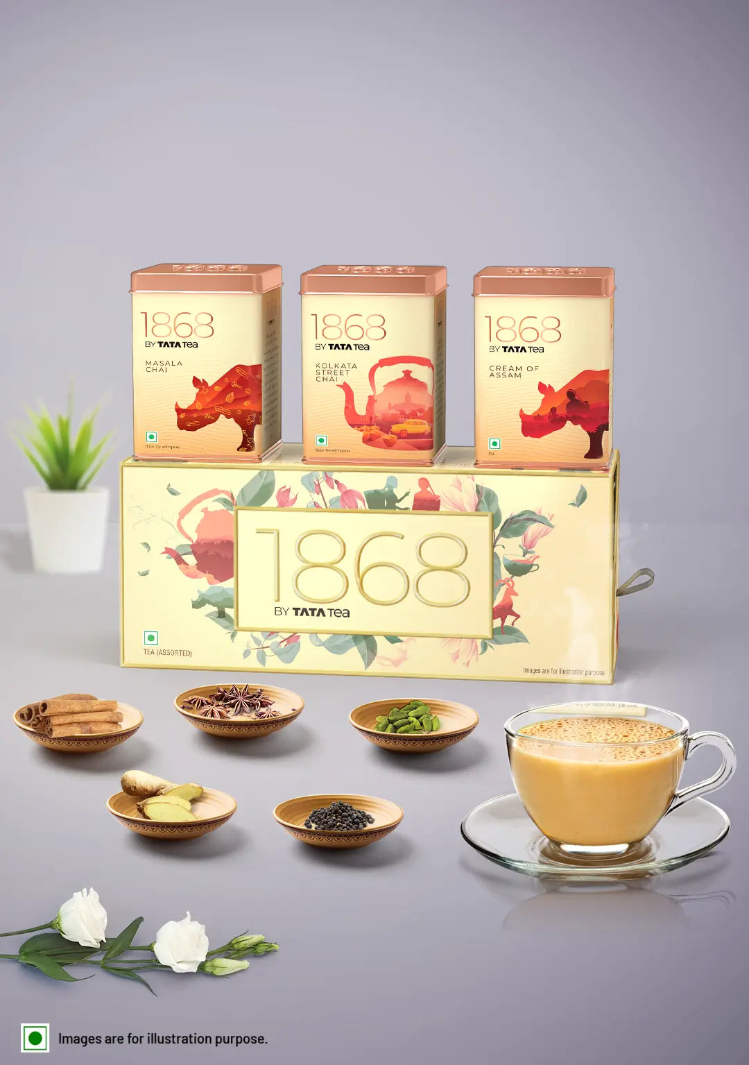 Buy Premium Tea Gift Sets Online in India | 1868 by Tata Tea