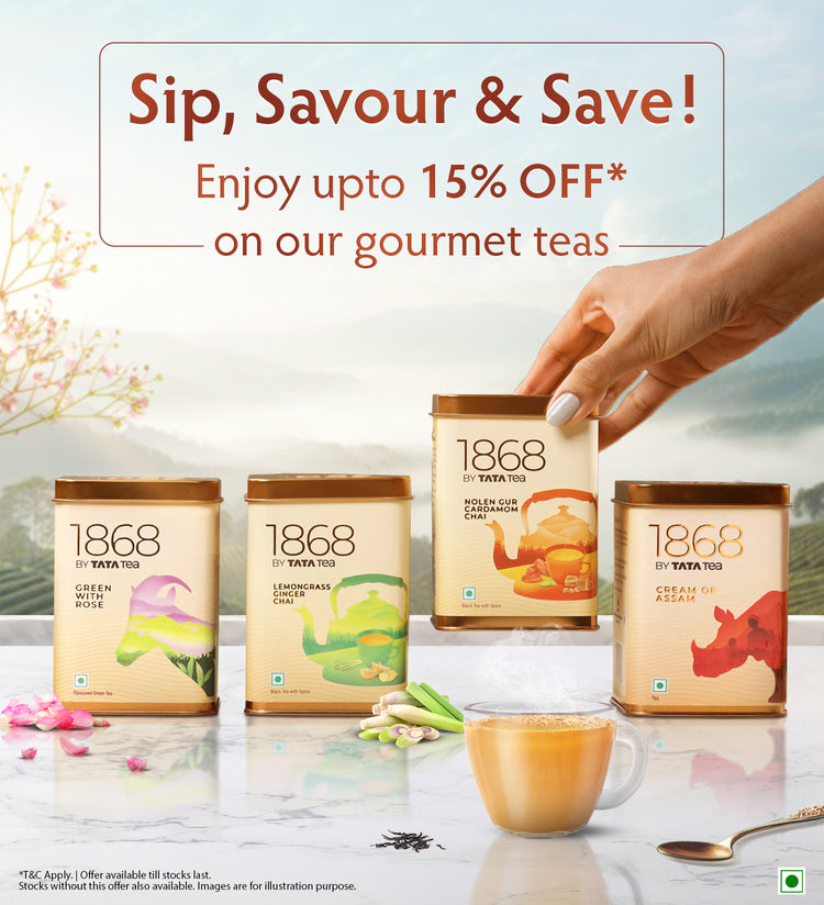 Buy Premium Teas Online in India | 1868 by Tata Tea