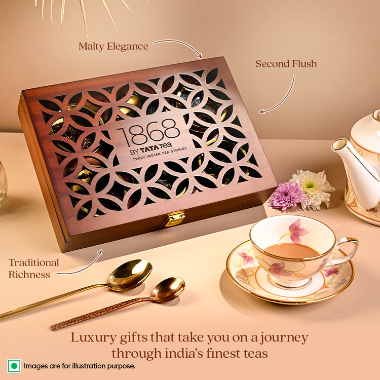 Buy Premium Tea Gift Sets Online in India | 1868 by Tata Tea