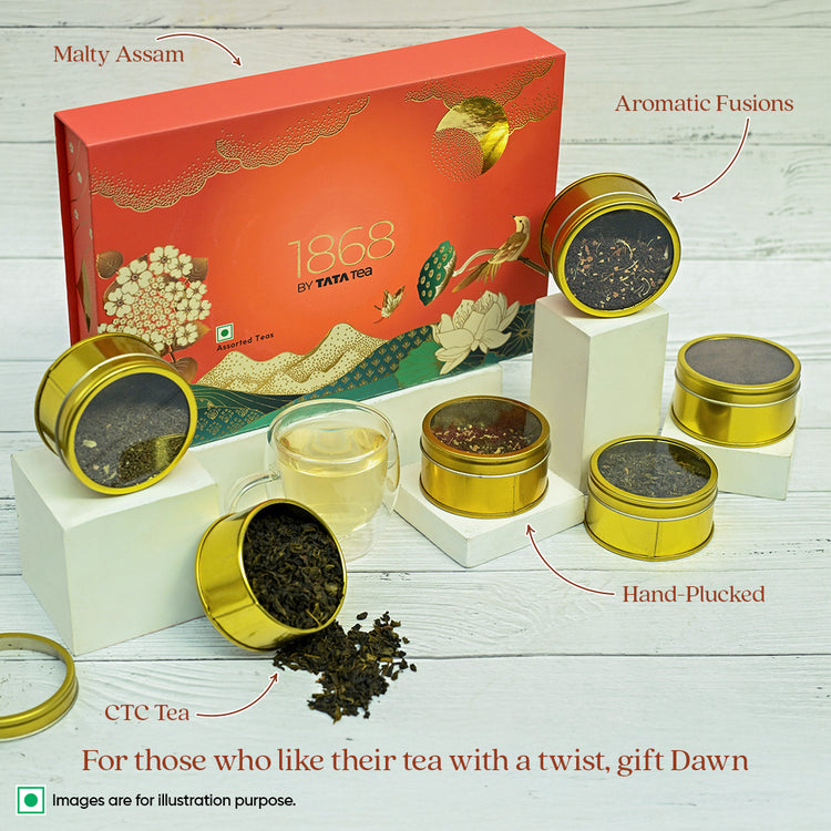 Buy Premium Tea Gift Sets Online in India | 1868 by Tata Tea