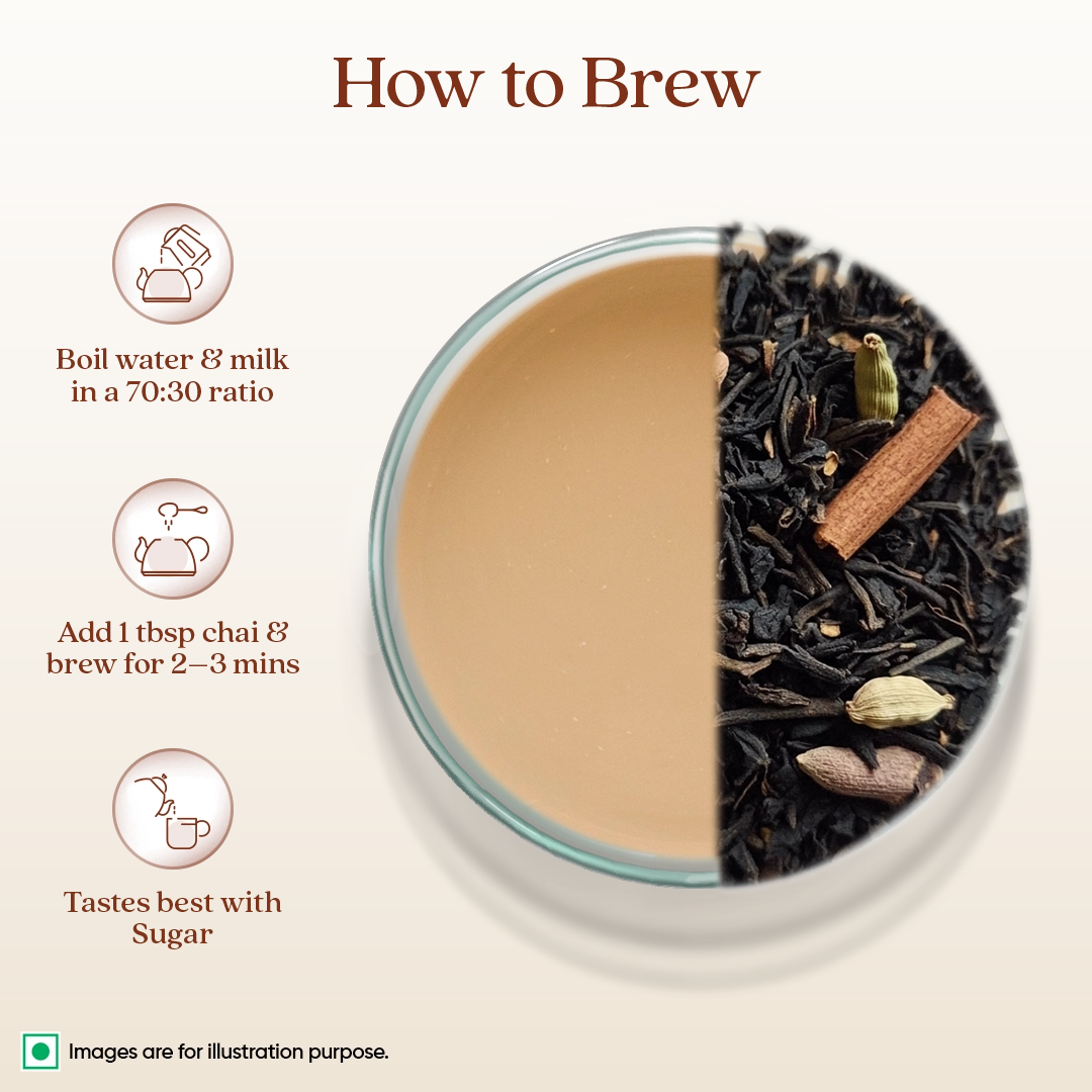 Buy Assam Masala Chai Tea Online in India | 1868 by Tata Tea – Tatatea1868