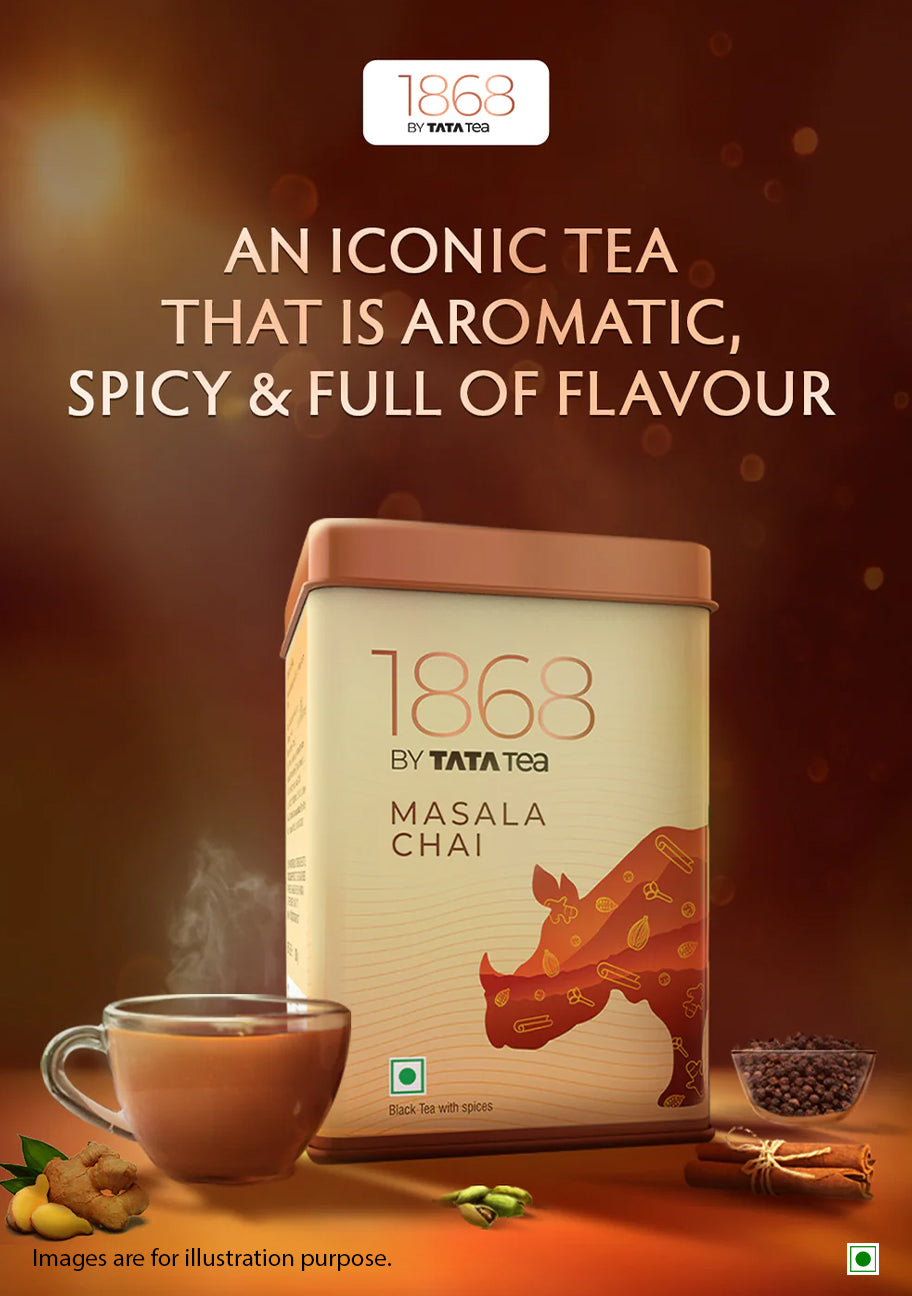 Buy Assam Masala Chai Tea Online in India | 1868 by Tata Tea
