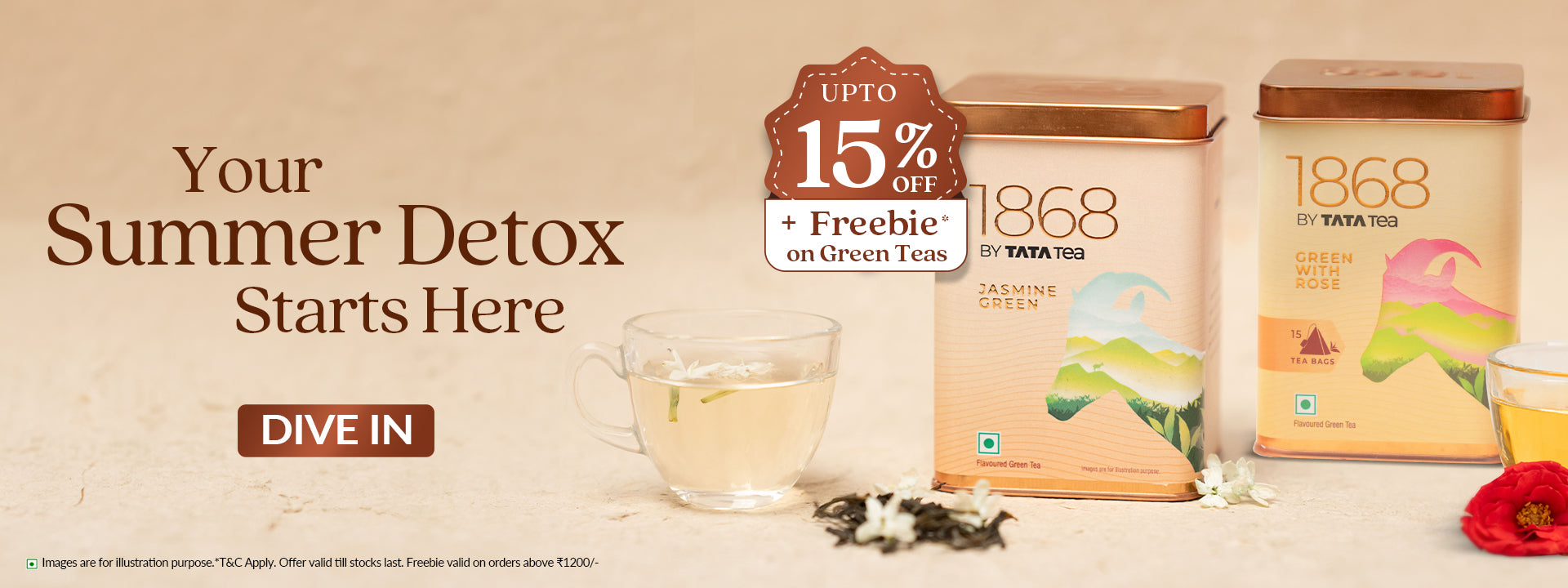 Buy Premium Teas Online in India | 1868 by Tata Tea