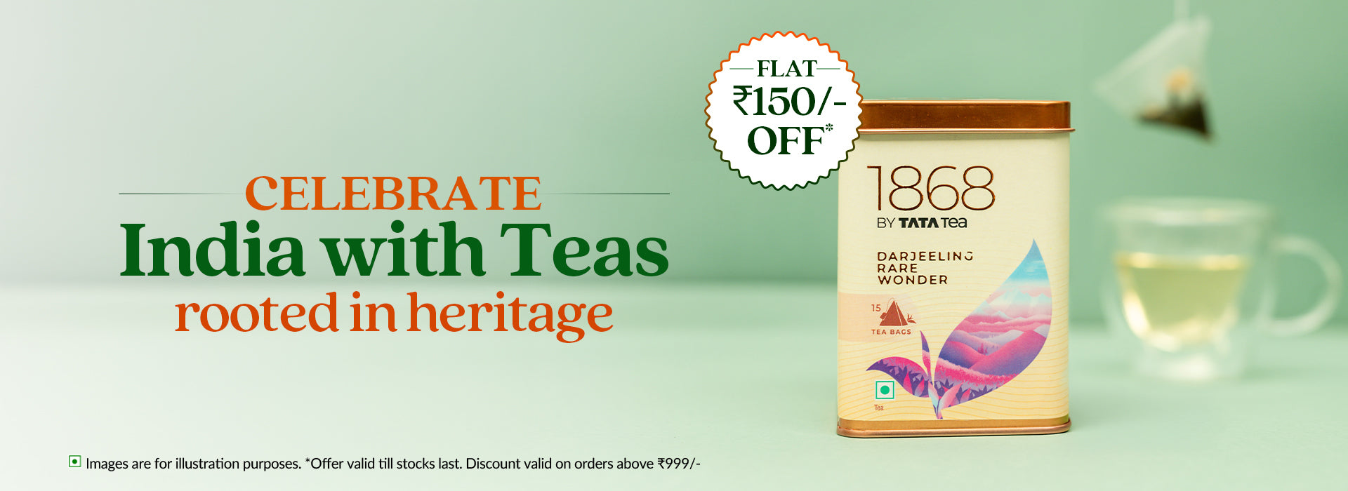 Buy Premium Teas Online in India | 1868 by Tata Tea – Tatatea1868