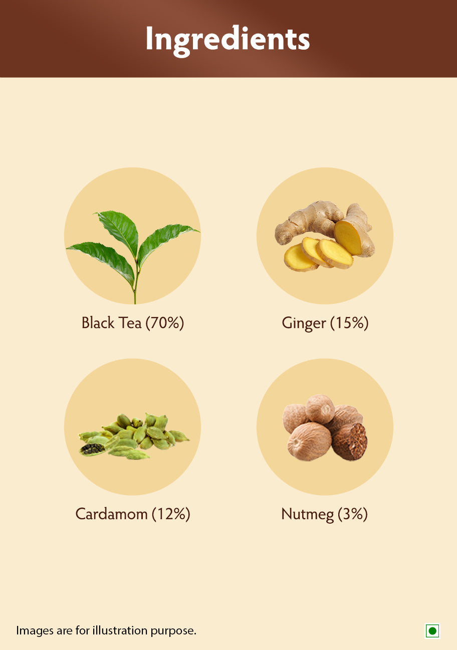 Buy Kolkata Street Chai Online - Black Tea (100g) | 1868 by Tata Tea